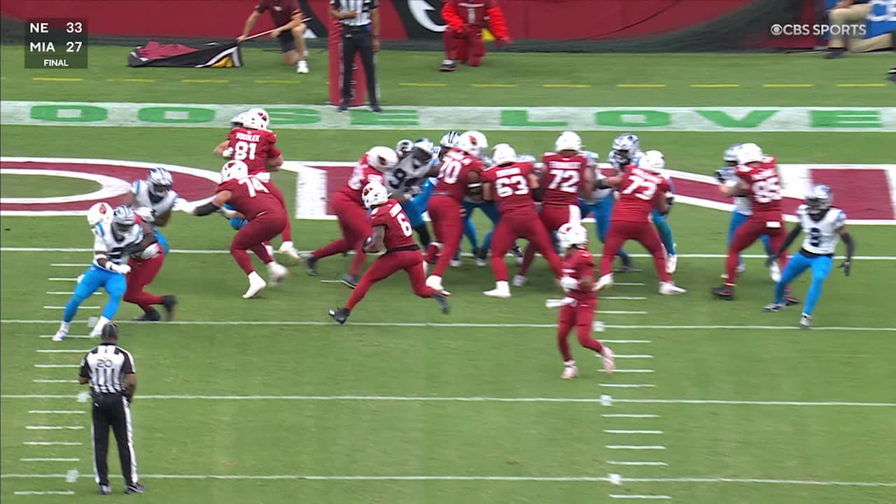 HIGHLIGHT: James Conner Rushes For 2-Yard Touchdown