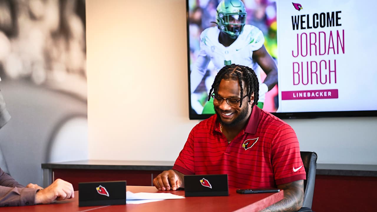 Cardinals sign draft picks Jordan Burch, Denzel Burke, Hayden Conner ...