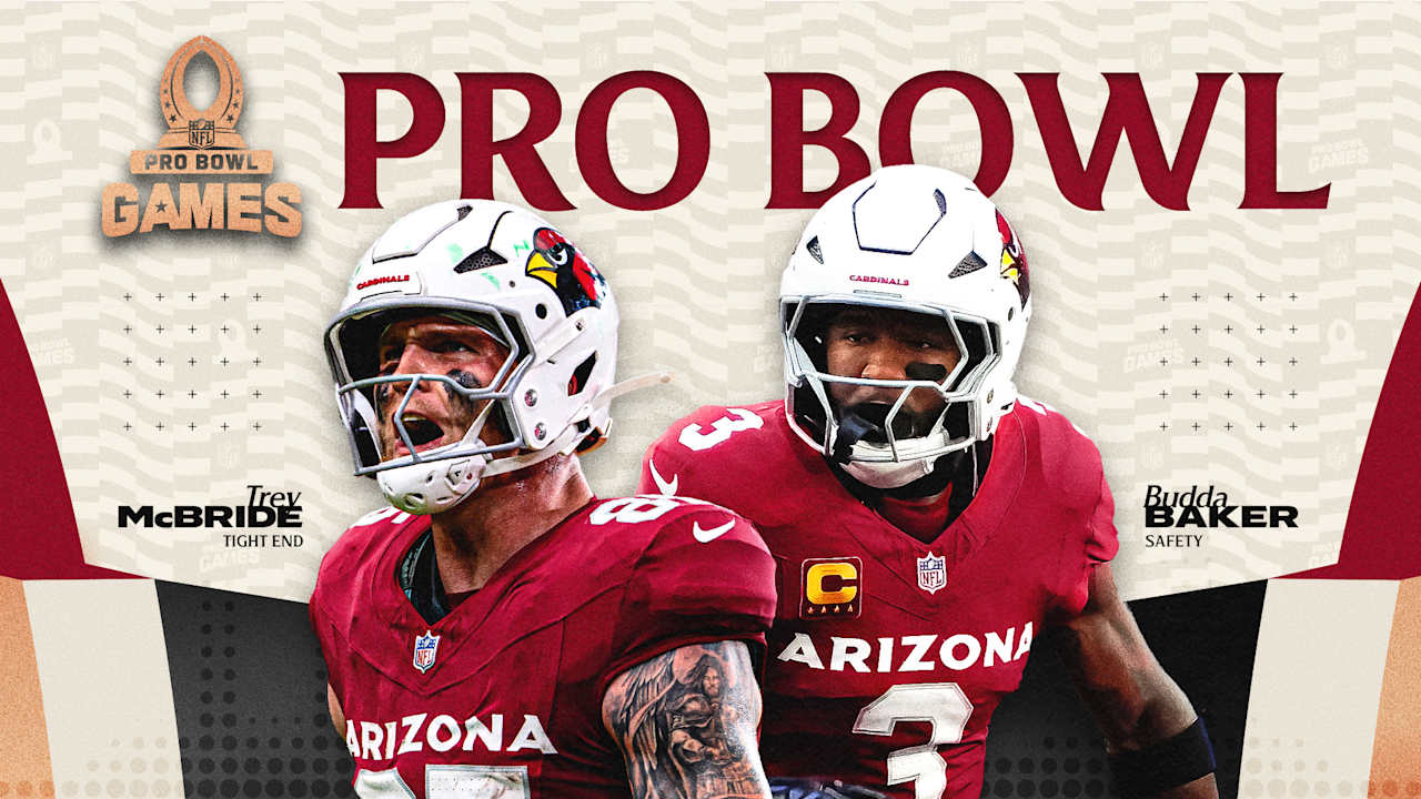Trey McBride, Budda Baker Again Selected To Pro Bowl
