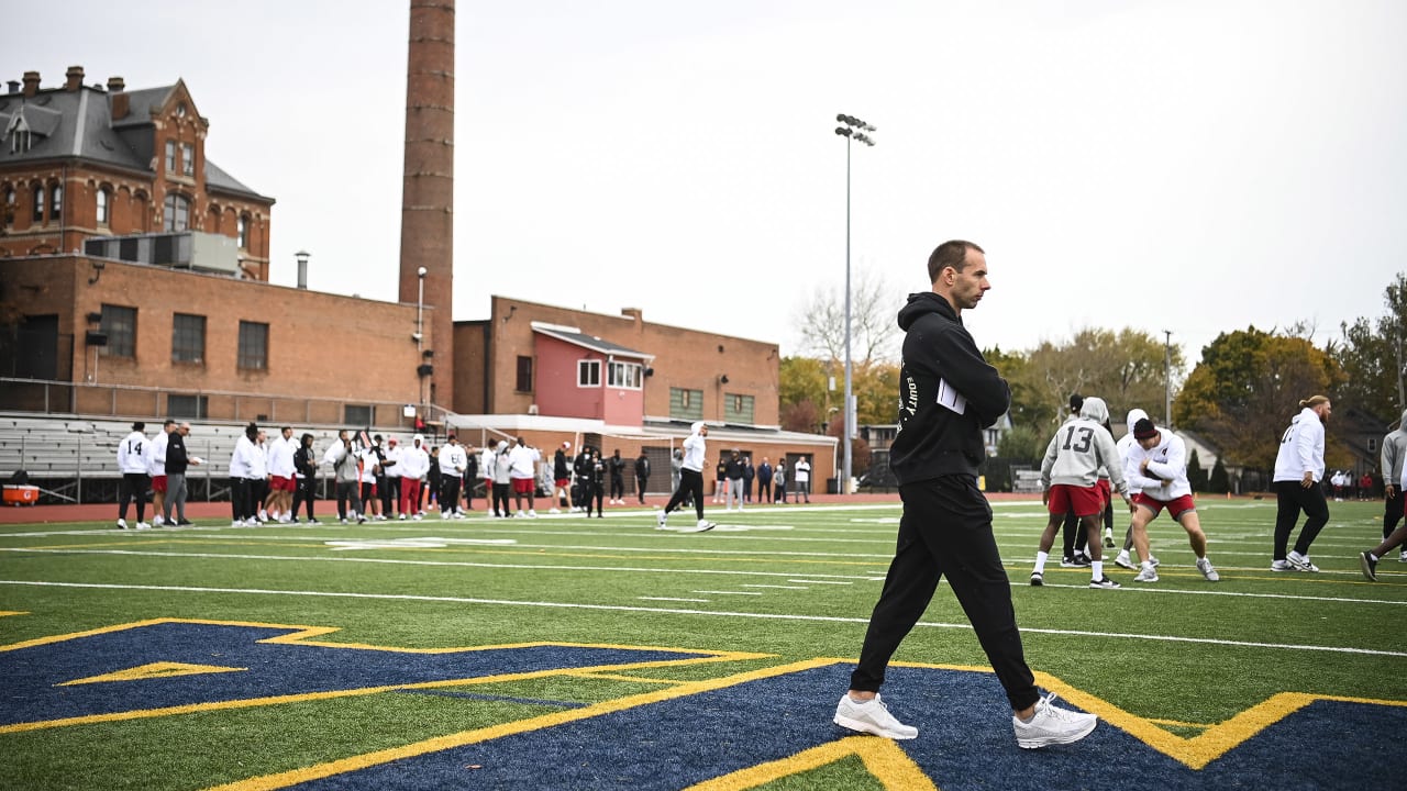 Jonathan Gannon, Cardinals Make Visit To St. Ignatius