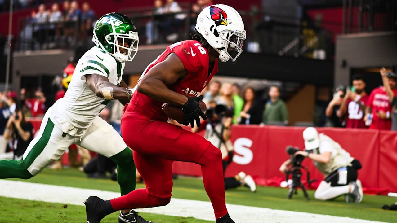 HIGHLIGHT: Kyler Murray Throws A Dime To Marvin Harrison Jr. In The End ...