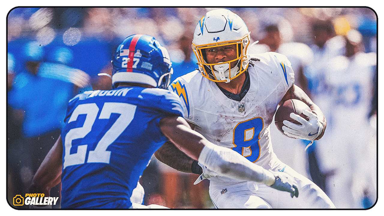 Top Shots: Chargers Week 4 Battle Against the Giants
