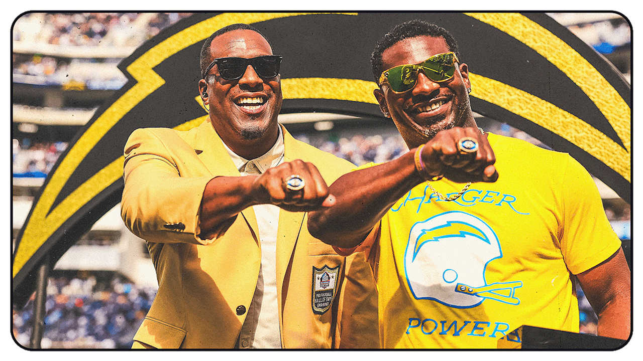 Antonio Gates Chargers Pro Football Hall of Fame Ring Ceremony