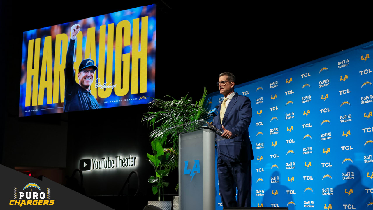 Jim Harbaugh Ofrece un Primer Mensaje a Los Fanáticos de Chargers