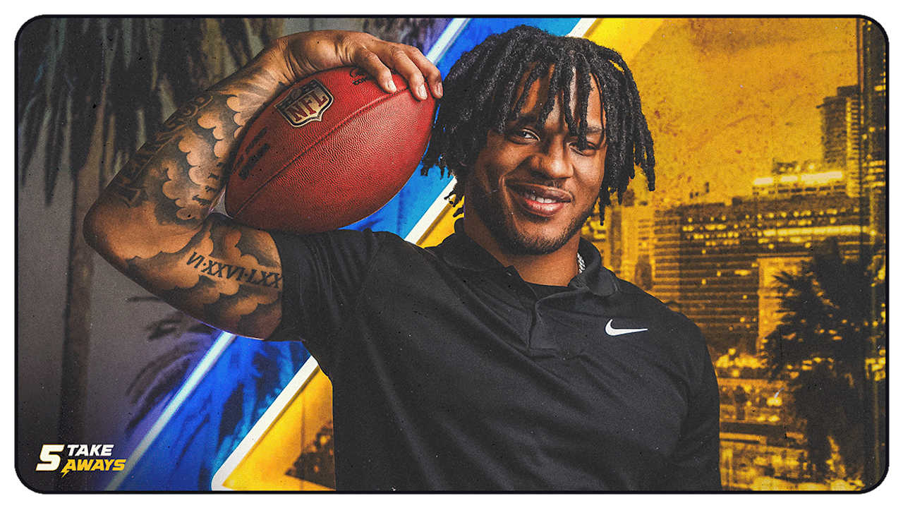 5 Takeaways: How the Chargers Made Omarion Hampton's NFL Dream Come True