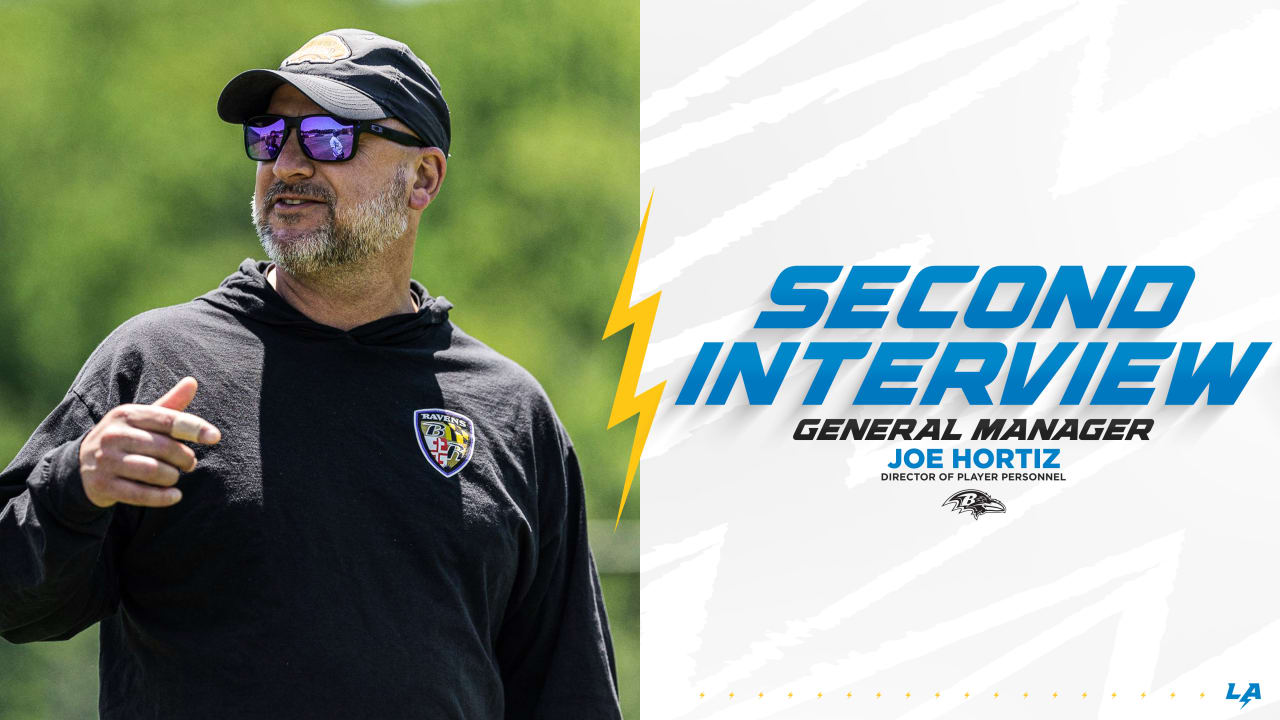 Chargers Second Round Interview with Joe Hortiz for General Manager