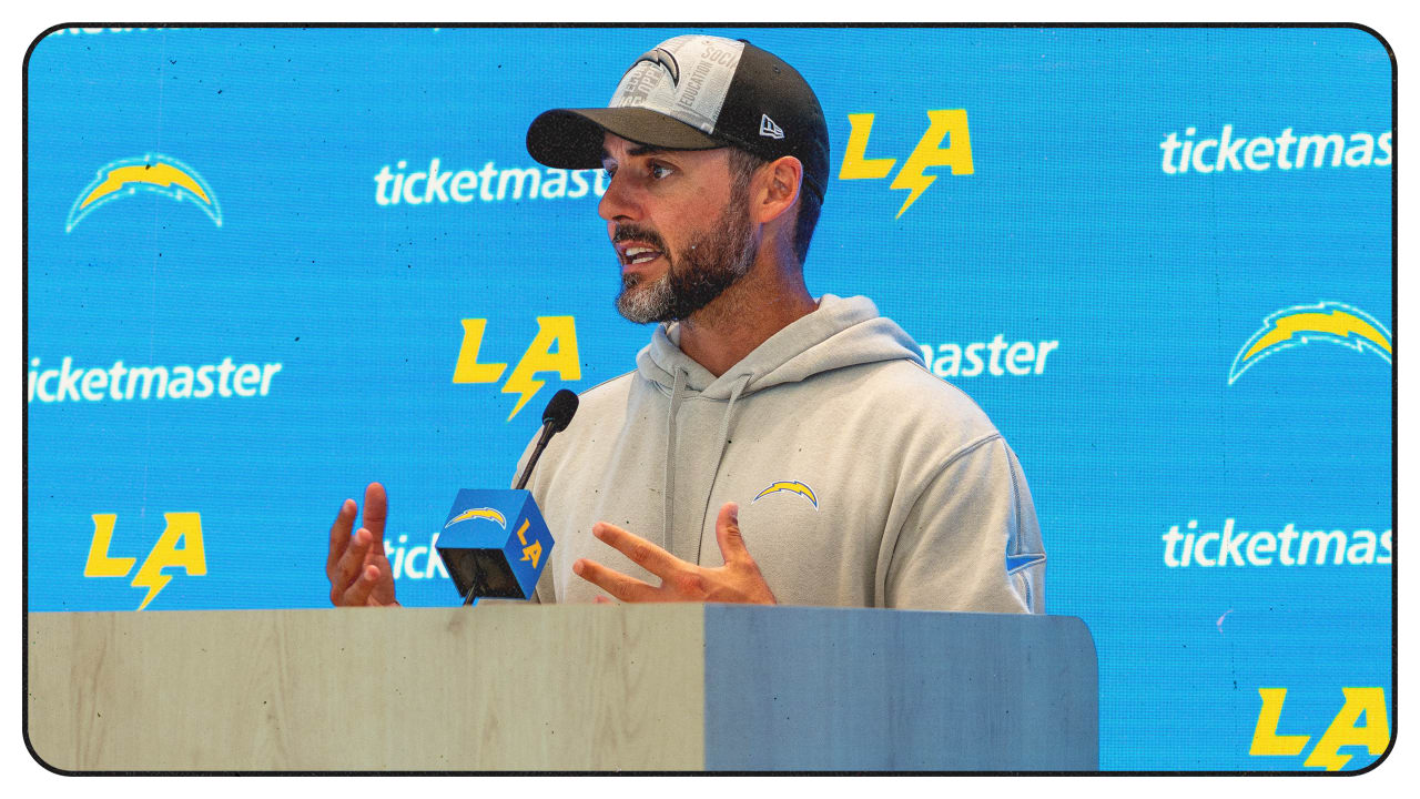 Press Conference: Jesse Minter on the Upcoming Matchup Against the Rams