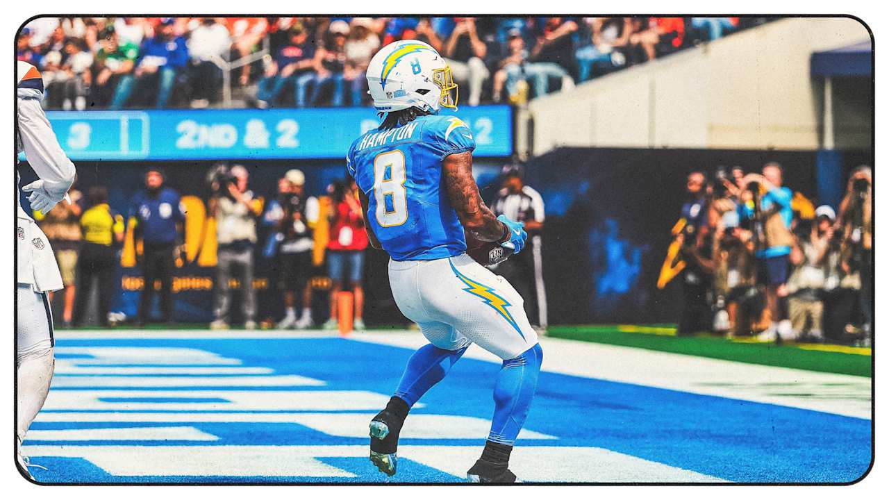 Omarion Hampton Highlight: Records First Career Touchdown