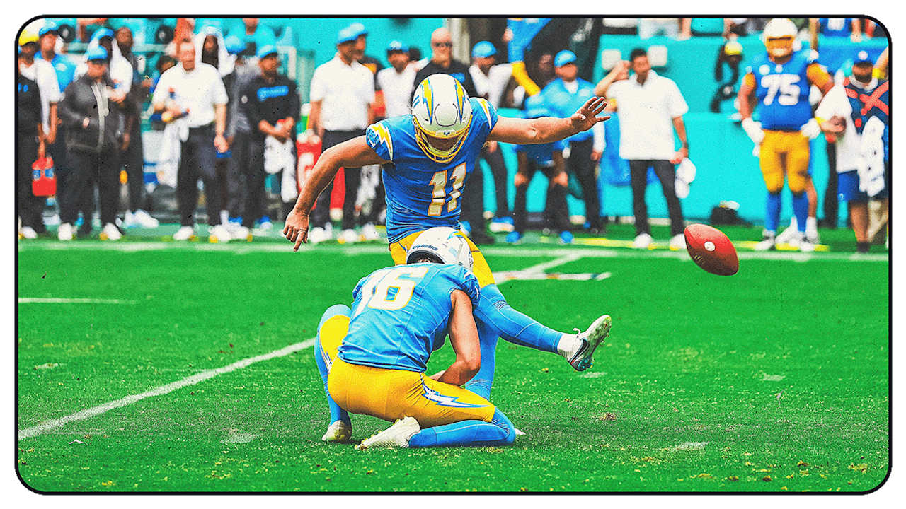 Cameron Dicker Highlight: 33-yard Late Game FG