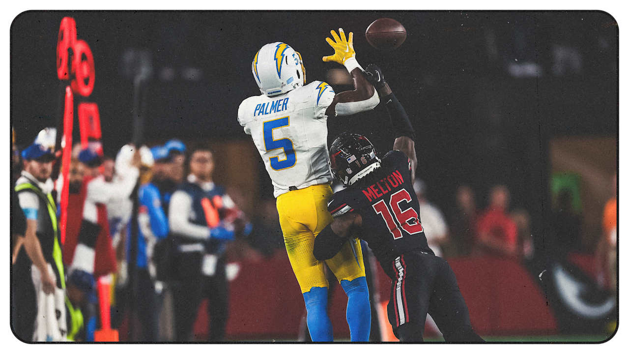 Josh Palmer Highlight: Toe-Tap Catch