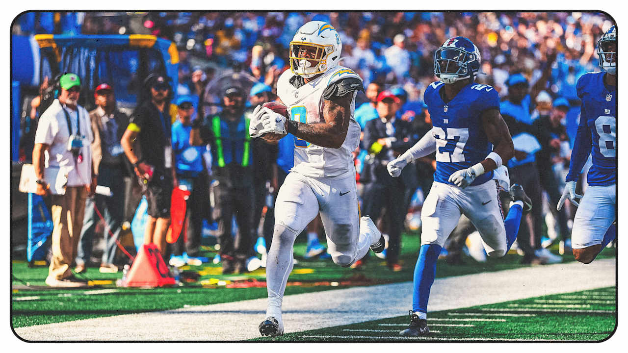 Omarion Hampton Highlights: 165-Yard Game vs. Giants Week 4