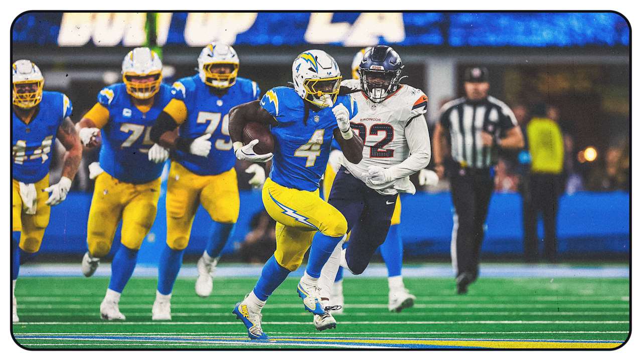 Gus Edwards Highlight: 43-Yard Rush