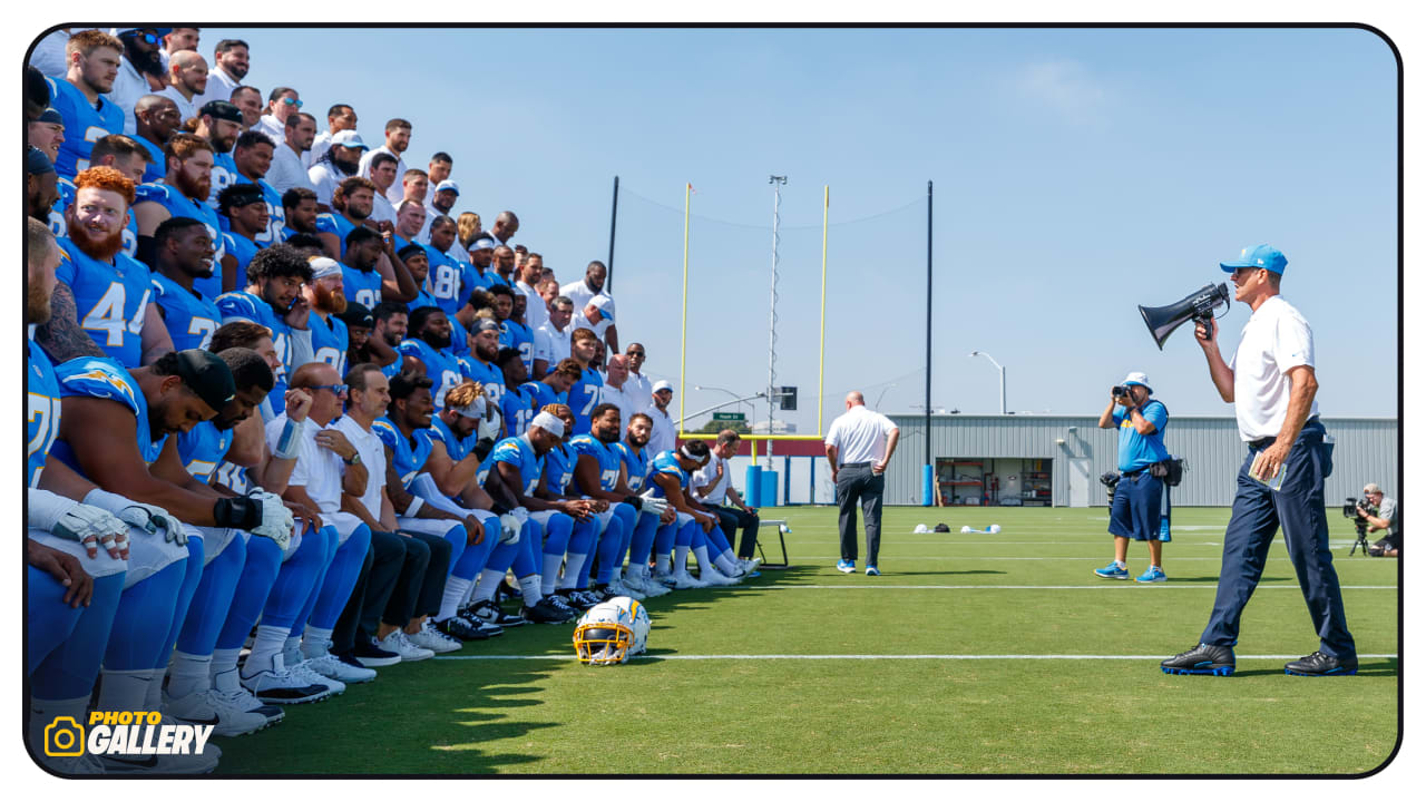 Behind-the-Scenes of Chargers Team Photo Day 2024