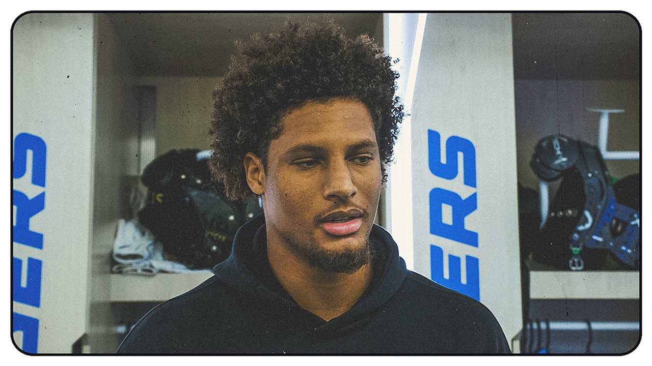 Media Availability: Oronde Gadsden on Rookie Lessons and Building ...