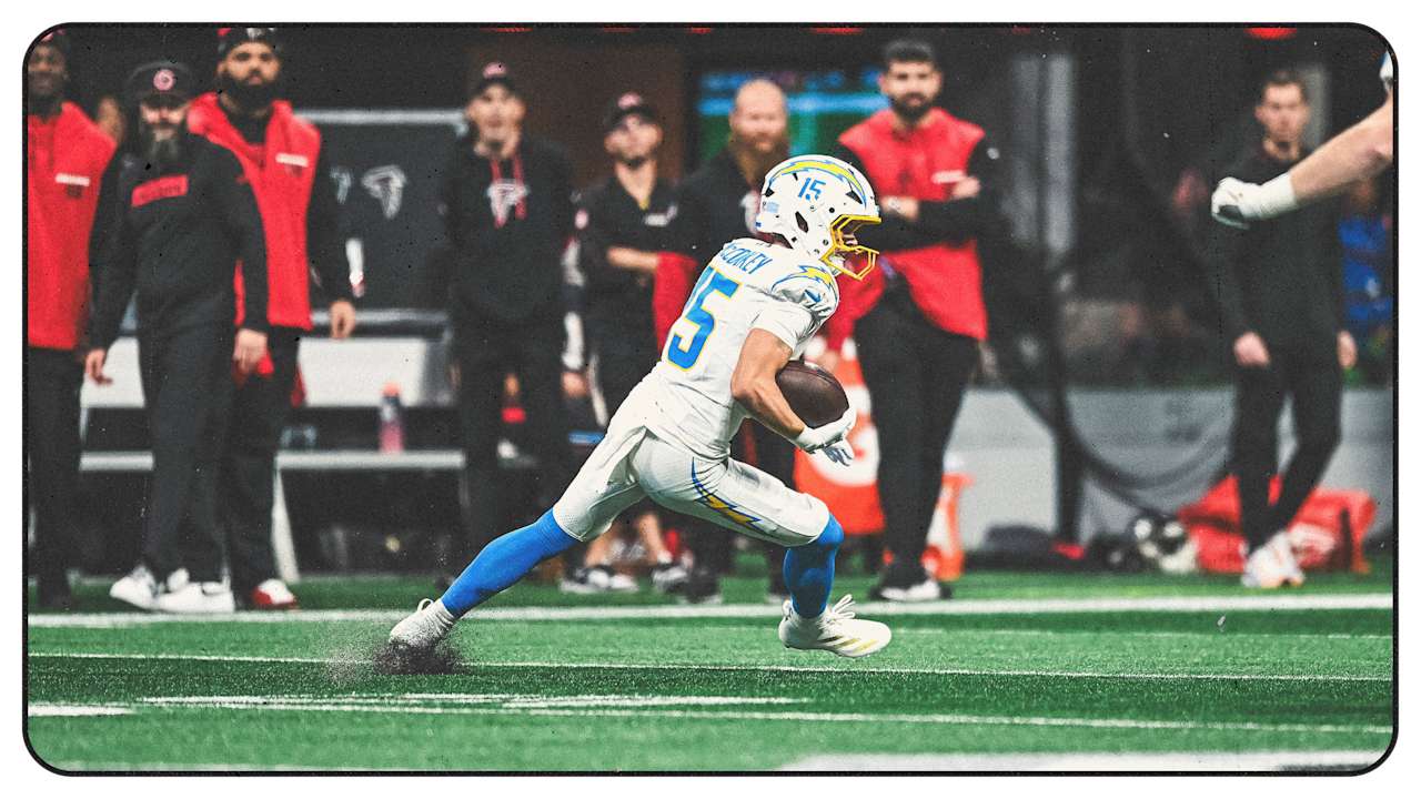 Ladd McConkey Highlight: 20-yard catch