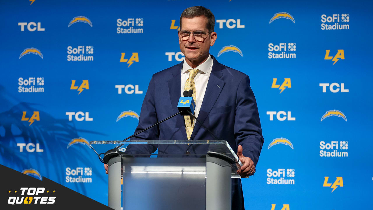 Top Quotes | Jim Harbaugh Full Transcript: Introductory Press Conference