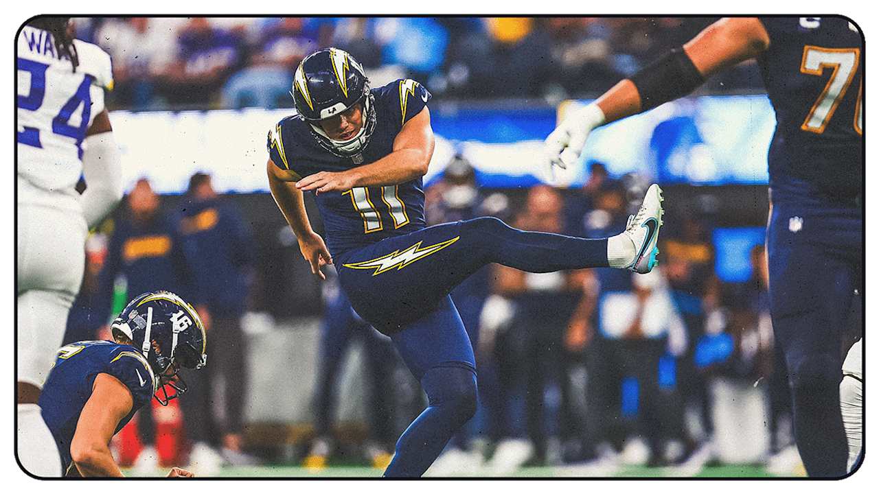 Cameron Dicker Highlight: 45-yard FG