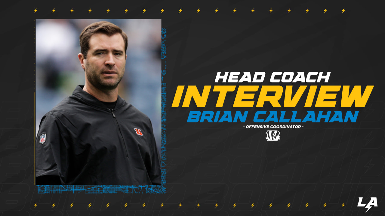 Chargers Interview Brian Callahan for Head Coach