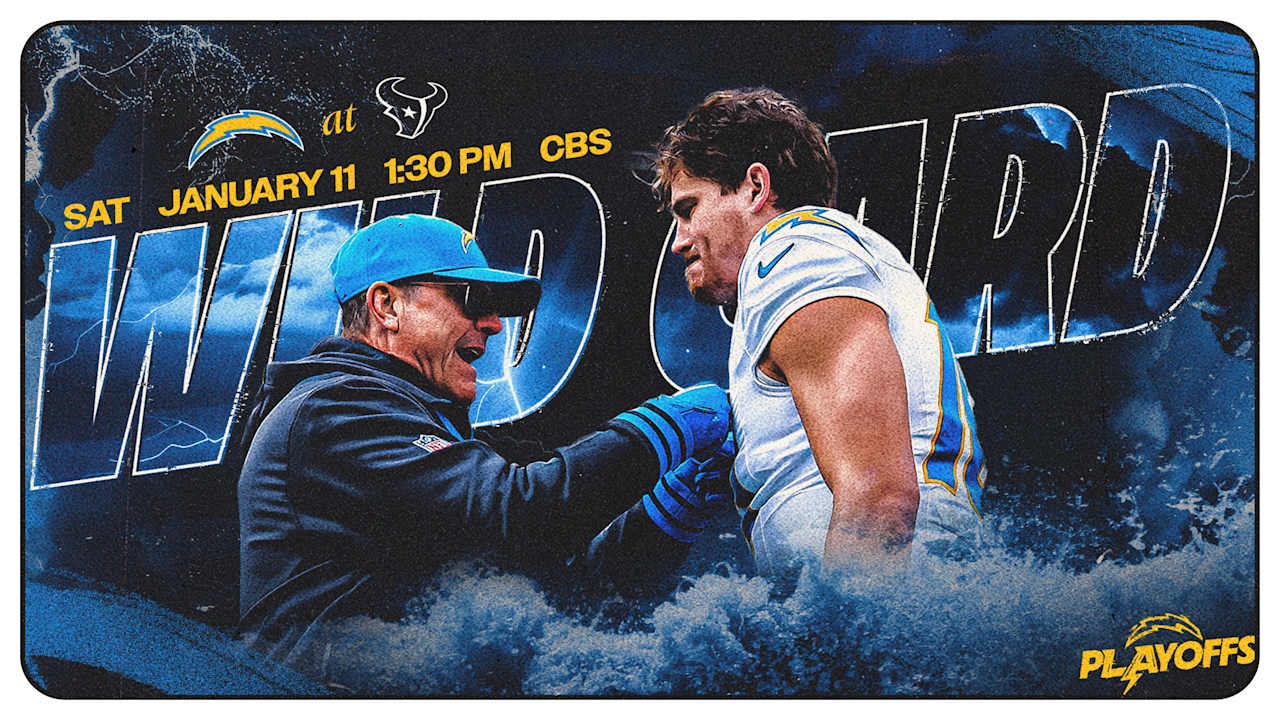 Chargers, Texans Set for Wild Card Playoff Matchup