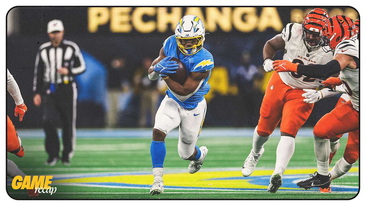 Chargers Bengals Week 11 Updates 2024