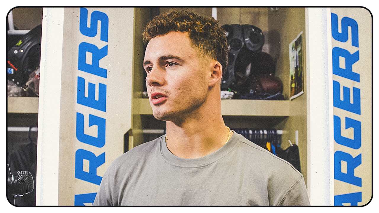 Media Availability: Ladd McConkey on Growth, Patience, and Consistency