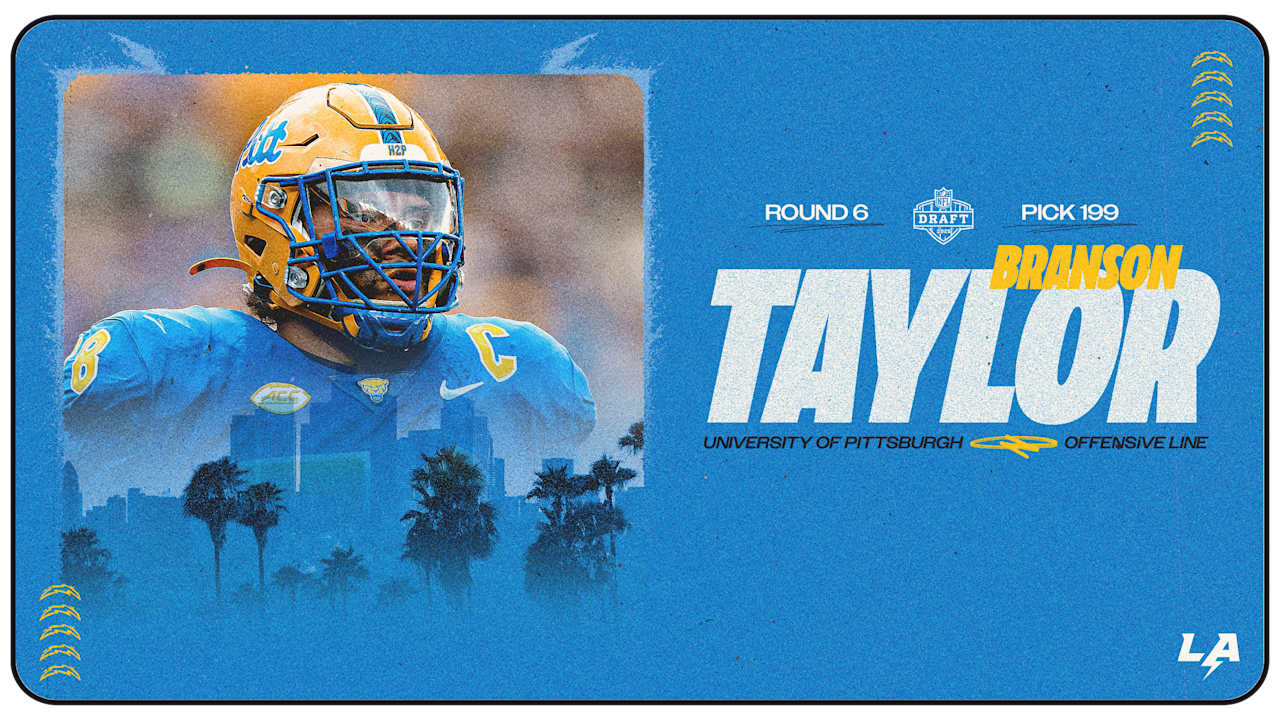 2025 NFL Draft: Offensive Lineman Branson Taylor, Pittsburgh
