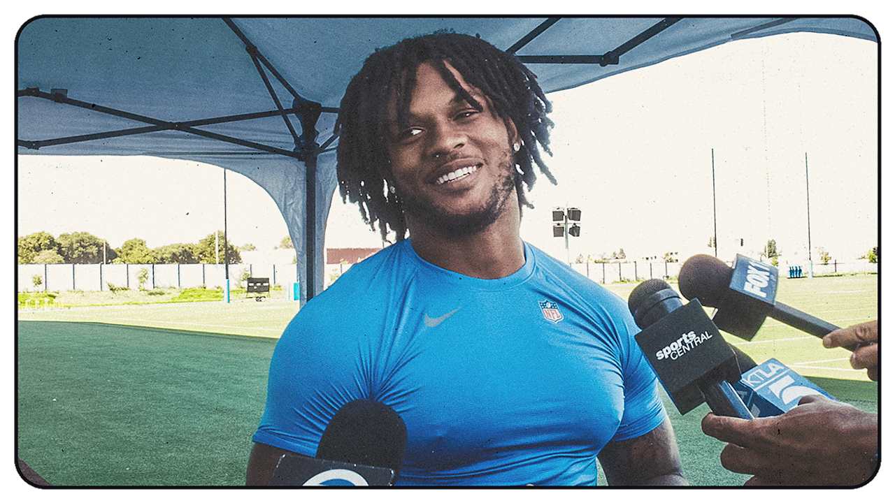 Media Availability: Omarion Hampton on NFL Debut vs. Chiefs