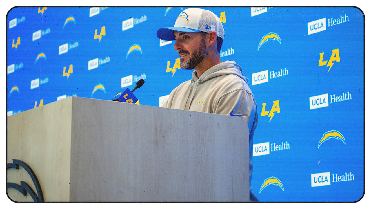Press Conference: Jesse Minter on Facing the Raiders Offense on Sunday