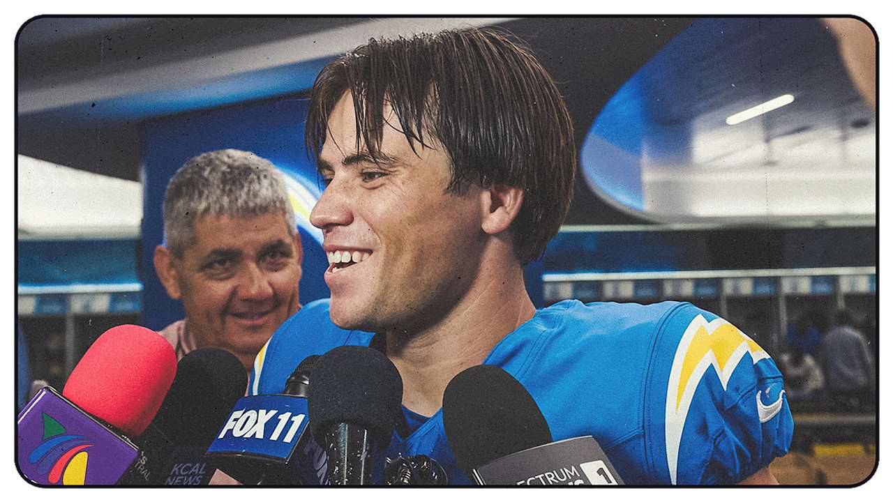 Media Availability: Cameron Dicker: "It'll Hit Me Probably Tomorrow"