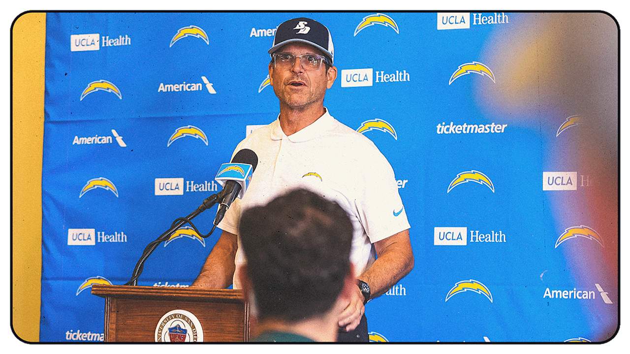Press Conference: Head Coach Jim Harbaugh on Camp in San Diego