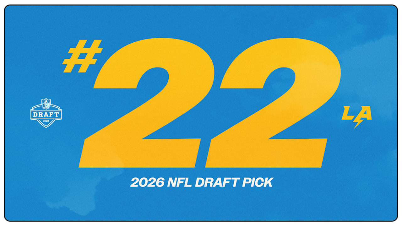 Chargers Hold No. 22 Overall Pick in 2026 NFL Draft