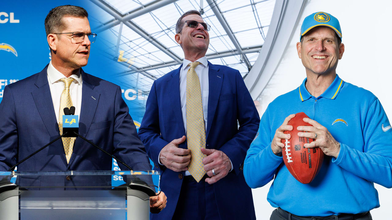 Jim Harbaugh's First 24 Hours as Chargers Head Coach