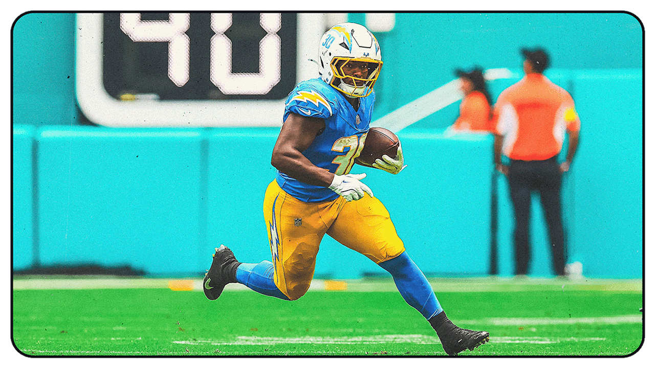 Kimani Vidal Highlight: 38-Yard Run