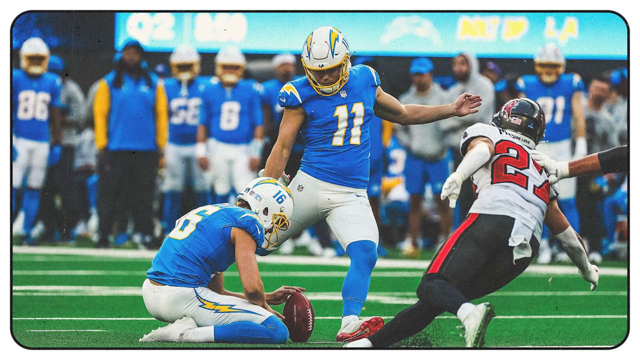 Cameron Dicker Highlight: 41-Yard FG