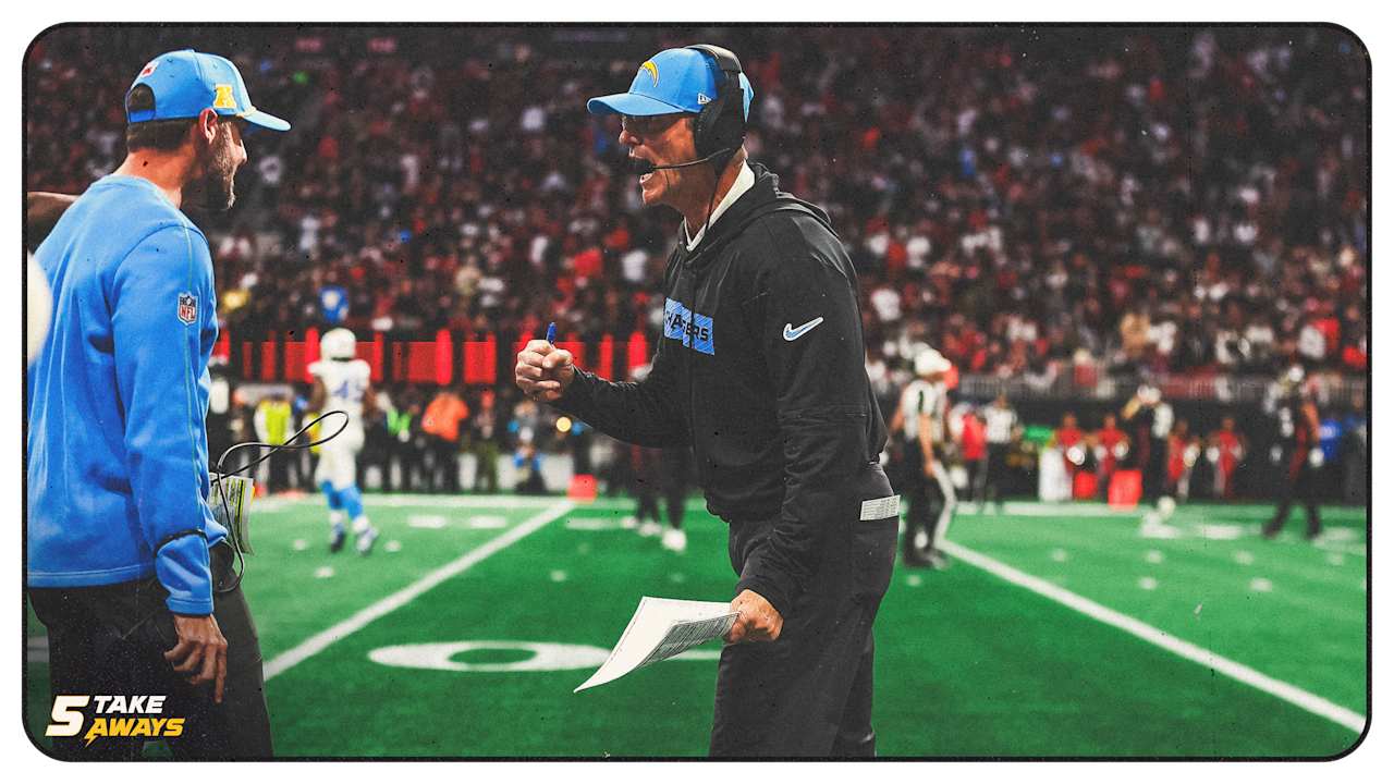 5 Takeaways: How Jim Harbaugh Looks at Chargers Playoff Chances