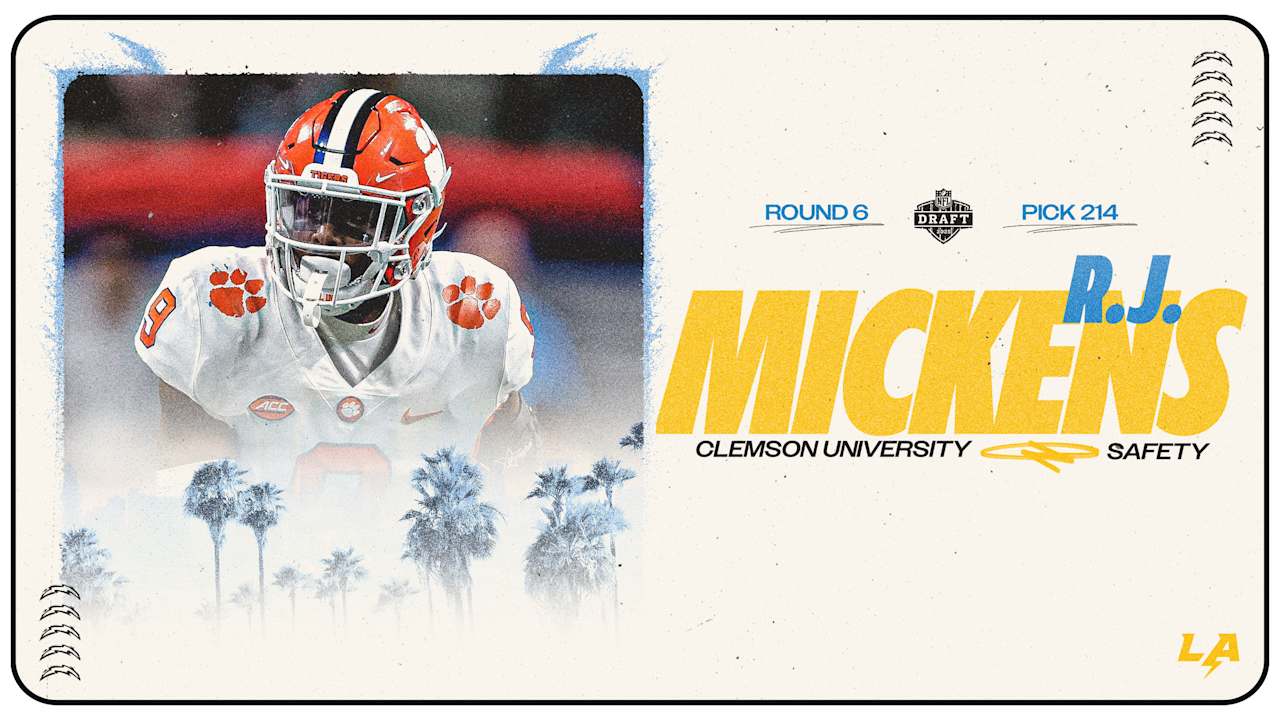2025 NFL Draft: Safety R.J. Mickens, Clemson