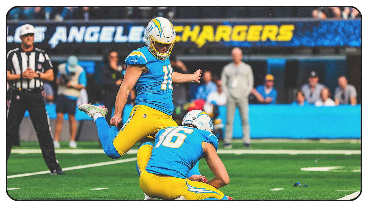 Cameron Dicker Highlight: 21-yard FG