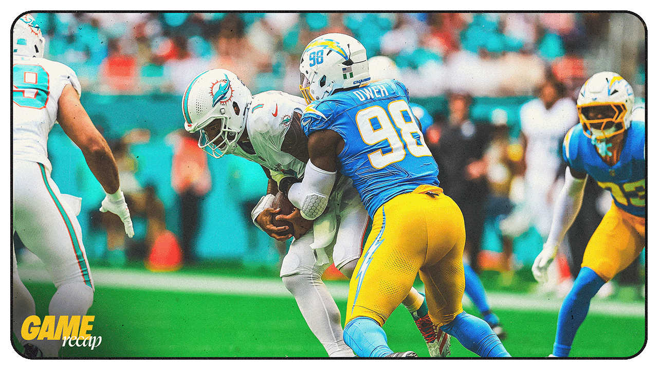 Game Recap: Chargers Beat Dolphins on Last-Second Field Goal in Week 6