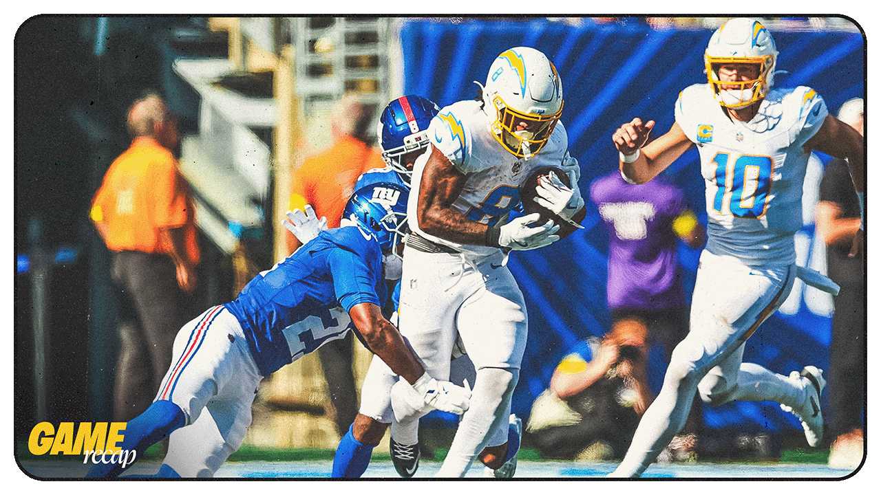 Game Recap: Chargers Can't Complete 4th-Quarter Rally in Week 4 Loss to ...