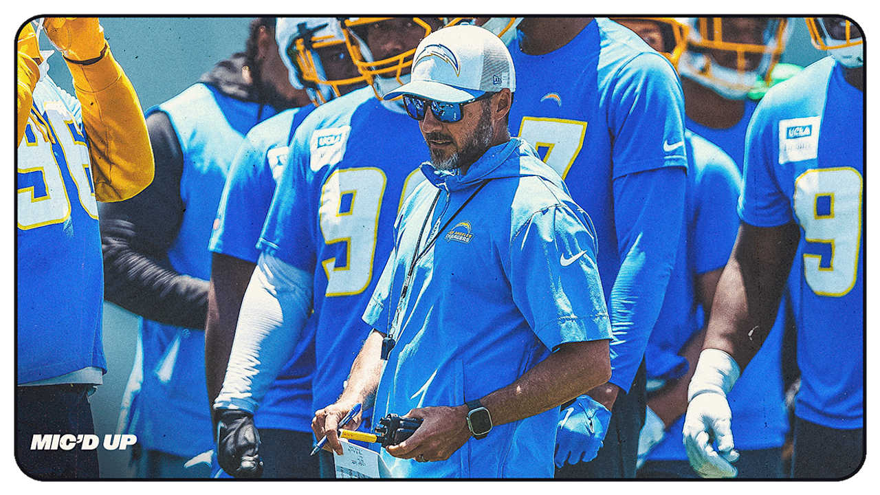 Mic'd Up: Jesse Minter At 2025 OTAs