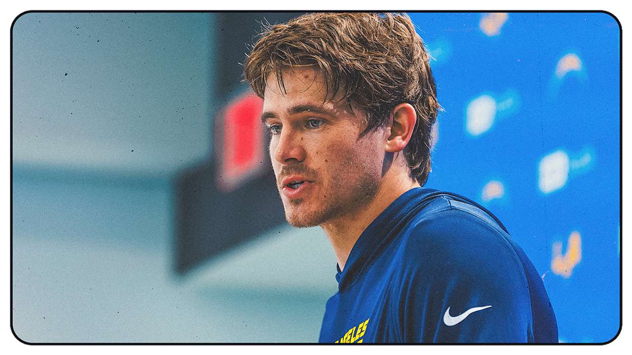 Press Conference: Justin Herbert Discusses His Development Under Mike ...