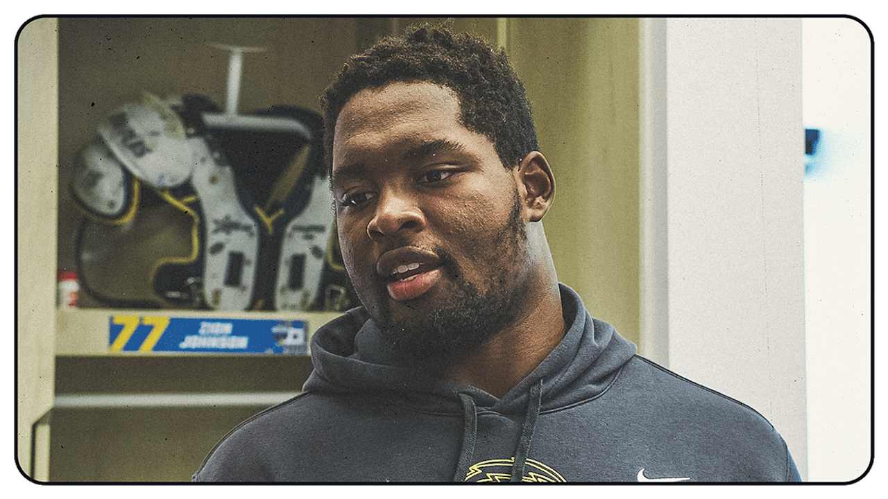 Media Availability: Zion Johnson Reflects on Season Finale and Looking ...