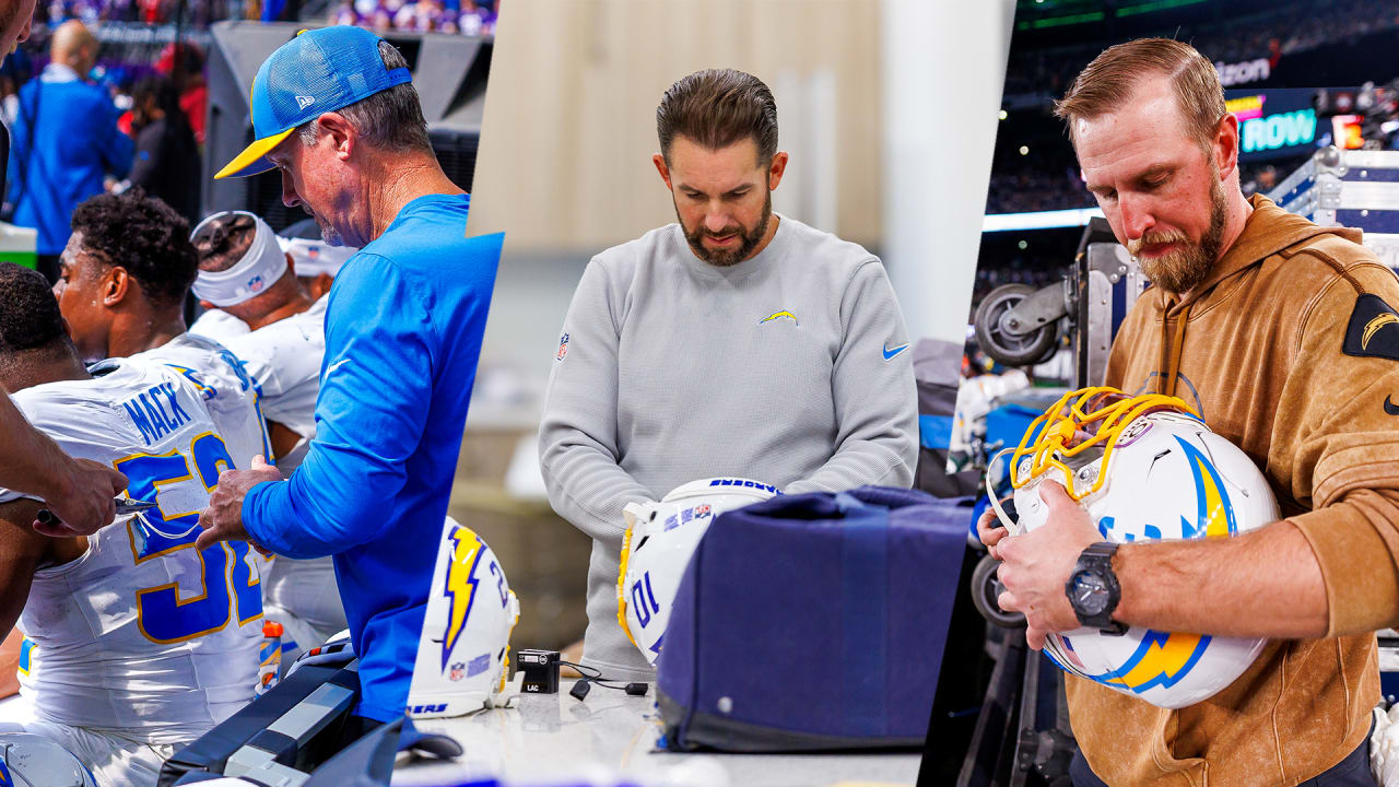 How the Chargers Equipment Staff Prepares for Game Day