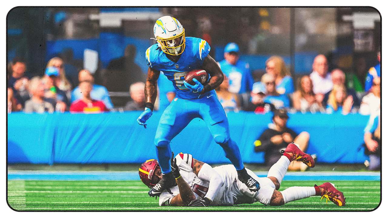 Omarion Hampton Highlight: 12-Yard Sideline Pickup