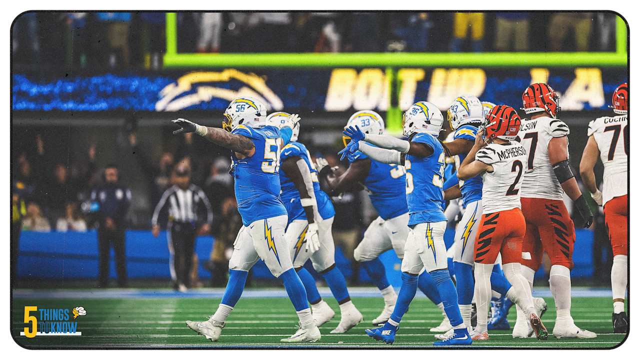 5 Things to Know About the Chargers Week 12