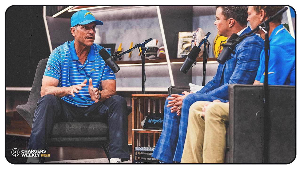 Chargers Weekly: Jim Harbaugh on Rookies & 2025 Training Camp