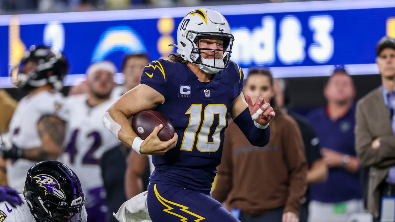 Justin Herbert Highlight: Herbert or Herbie? QB Hits Second Gear on ...