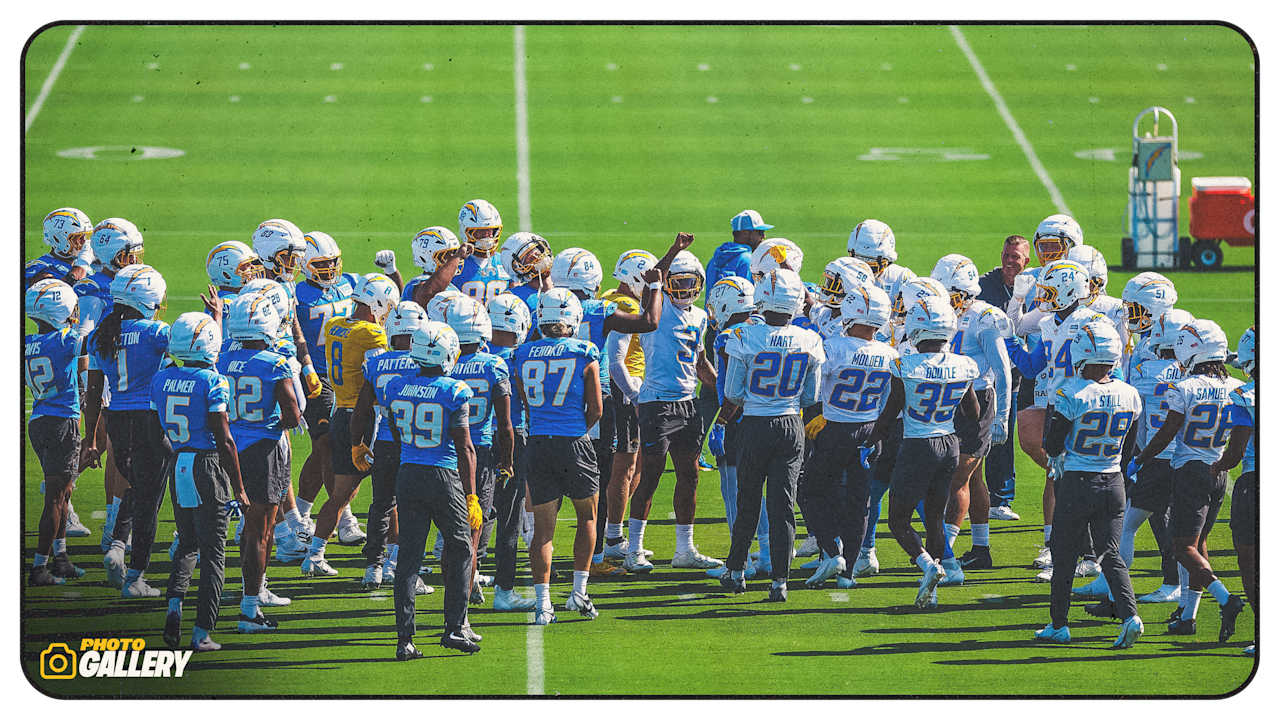 Photos: Chargers Practice During Bye Week
