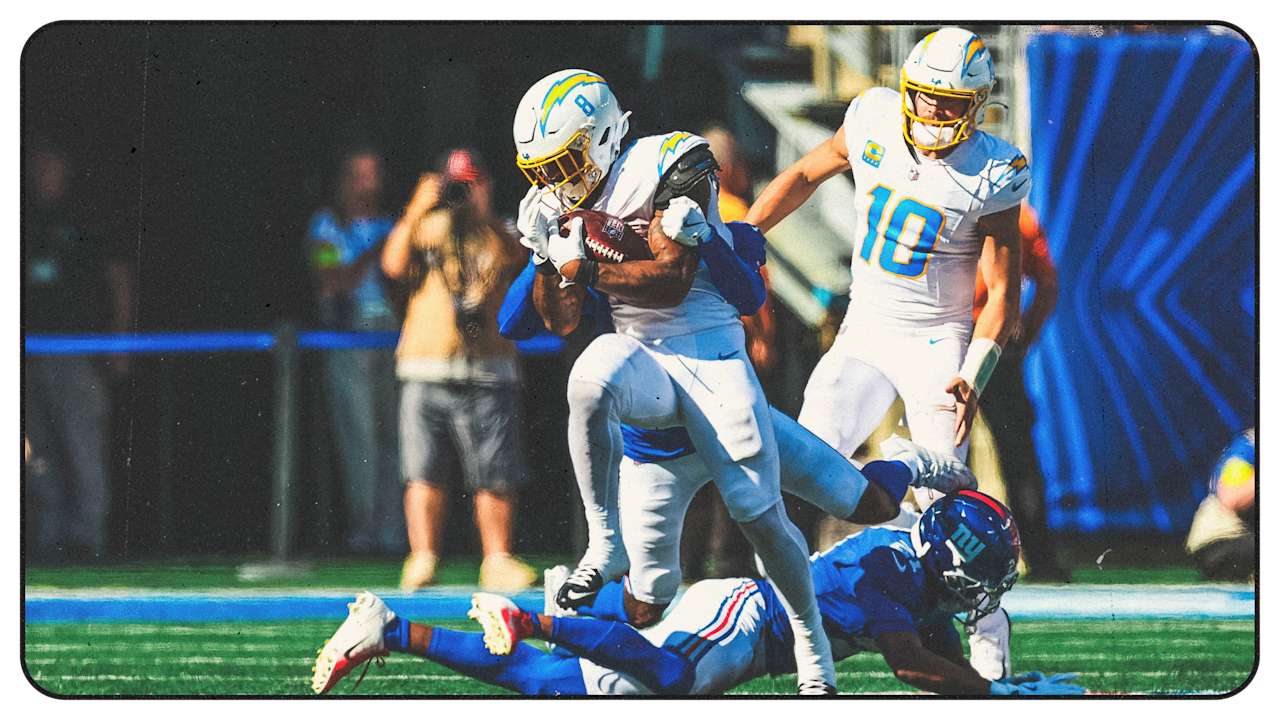 Omarion Hampton Highlight: 18-yard Run