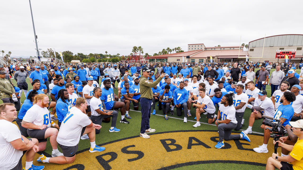 Chargers Go to Camp Pendleton to Kickoff Minicamp